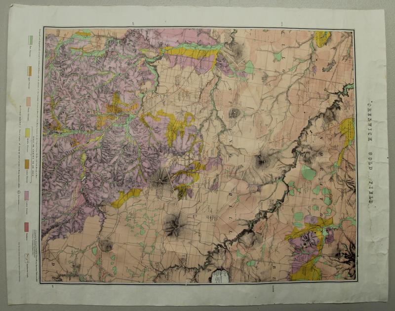 Map, Creswick Gold Field - Centre for Gold Rush Collections