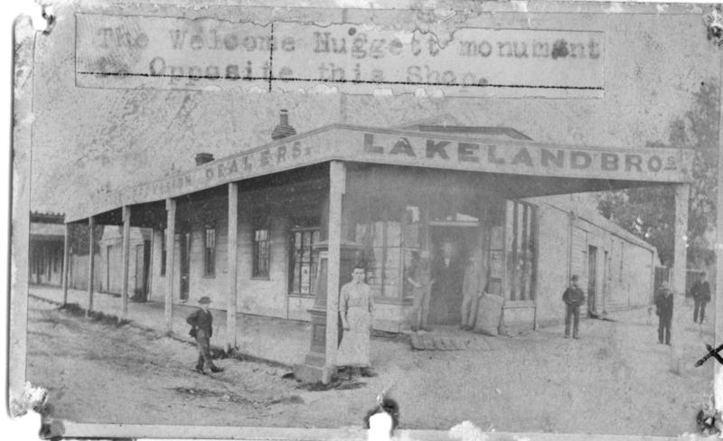 Lakeland Bros shop. - Centre for Gold Rush Collections