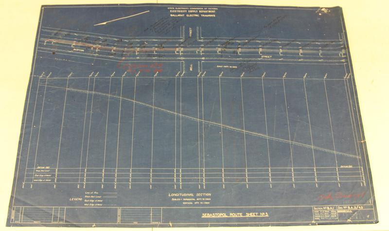 Plan, Blueprint - Centre for Gold Rush Collections