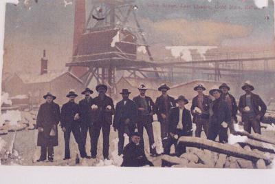 Snow Scene, Last Chance Gold Mine - Centre for Gold Rush Collections