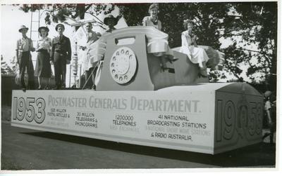 Postmaster General's Department Float - Centre for Gold Rush Collections