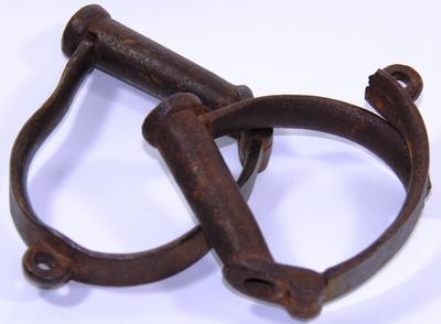 Leg irons - Centre for Gold Rush Collections