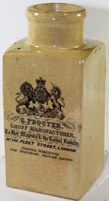 Snuff Container. - Centre for Gold Rush Collections