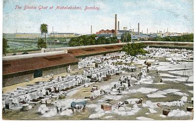 Postcard: The Dhobie Ghat at Mahalakshmi, Bombay - Centre for Gold Rush ...