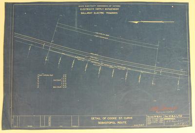 Plan, Blueprint - Centre for Gold Rush Collections