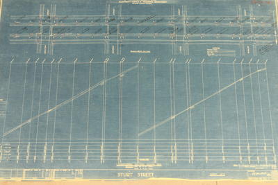 Plan, Blueprint - Centre for Gold Rush Collections