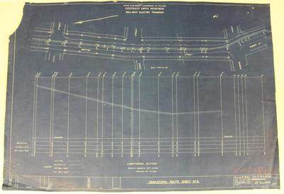 Plan, Blueprint - Centre for Gold Rush Collections