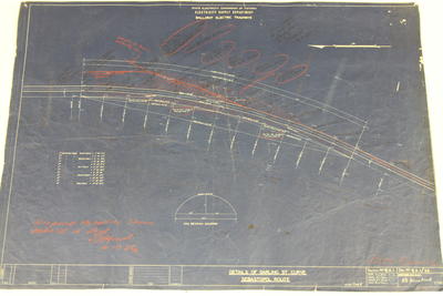 Plan, Blueprint - Centre for Gold Rush Collections