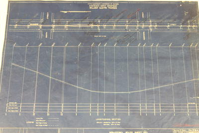 Plan, Blueprint - Centre for Gold Rush Collections