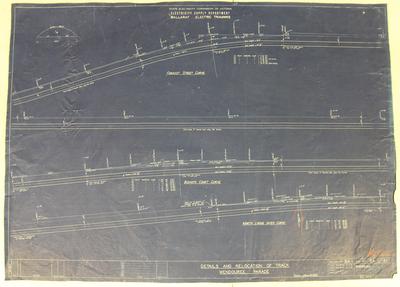 Plan, Blueprint - Centre for Gold Rush Collections