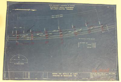 Plan, Blueprint - Centre for Gold Rush Collections