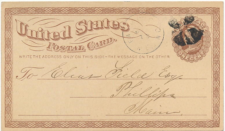 Postcard: Postal Card - Centre for Gold Rush Collections