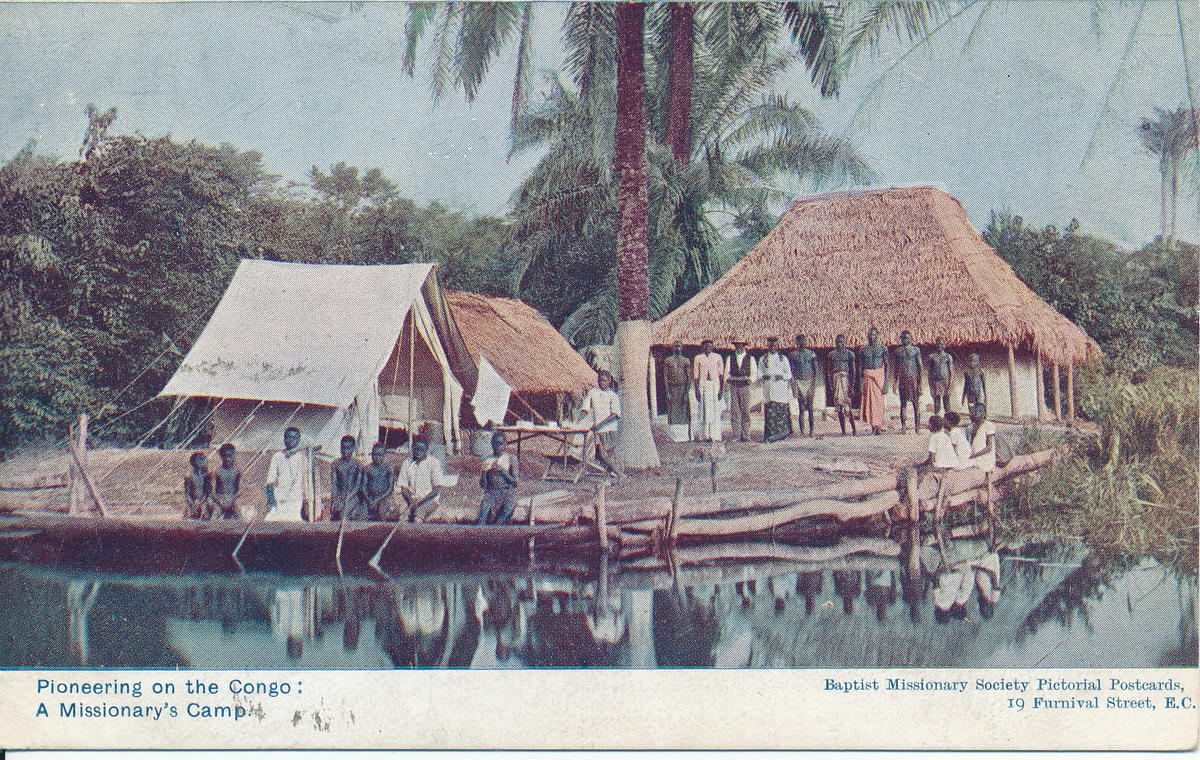 Postcard: Pioneering on the Congo - Centre for Gold Rush Collections