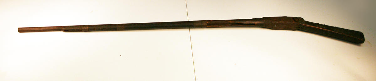 Arab muzzle loading flintlock musket - Centre for Gold Rush Collections