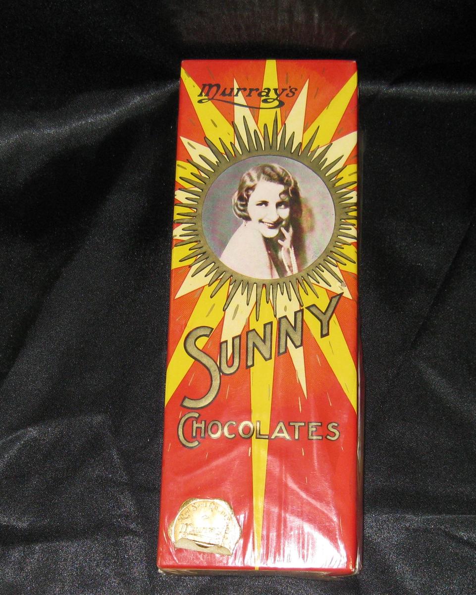 Chocolate Box: "Murray's Sunny Chocolates" "The Seal Of Quality ...