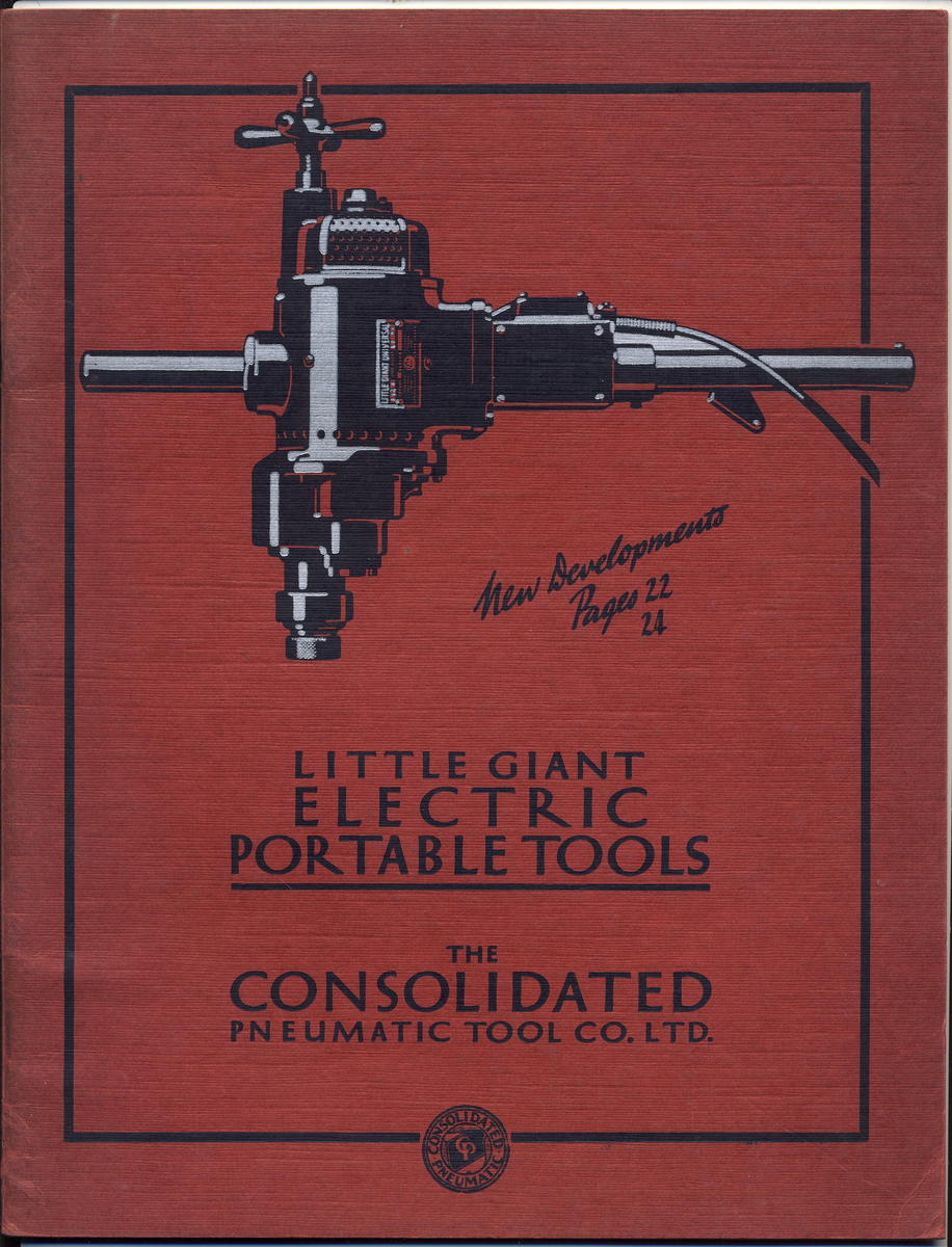 Little Giant Electric Portable Tools - Centre for Gold Rush Collections