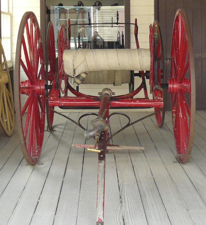 Fire Hose Cart - Centre for Gold Rush Collections