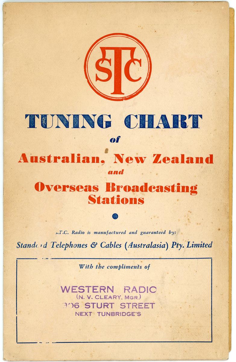 Tuning Chart - Centre for Gold Rush Collections