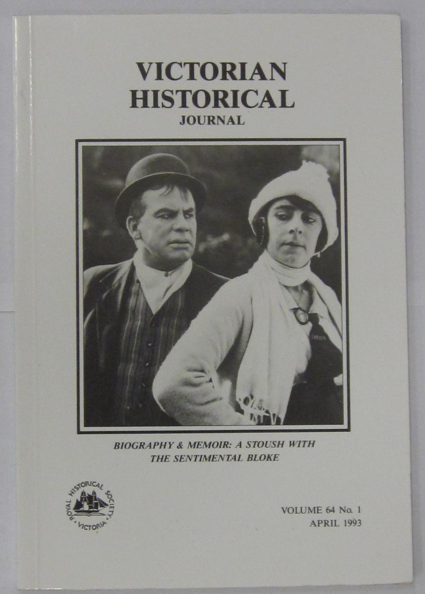 Victorian Historical Journal - Centre for Gold Rush Collections