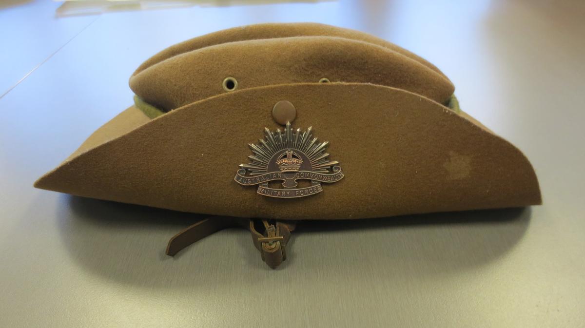 Replica WWI ANZAC Uniform Slouch Hat - Centre for Gold Rush Collections