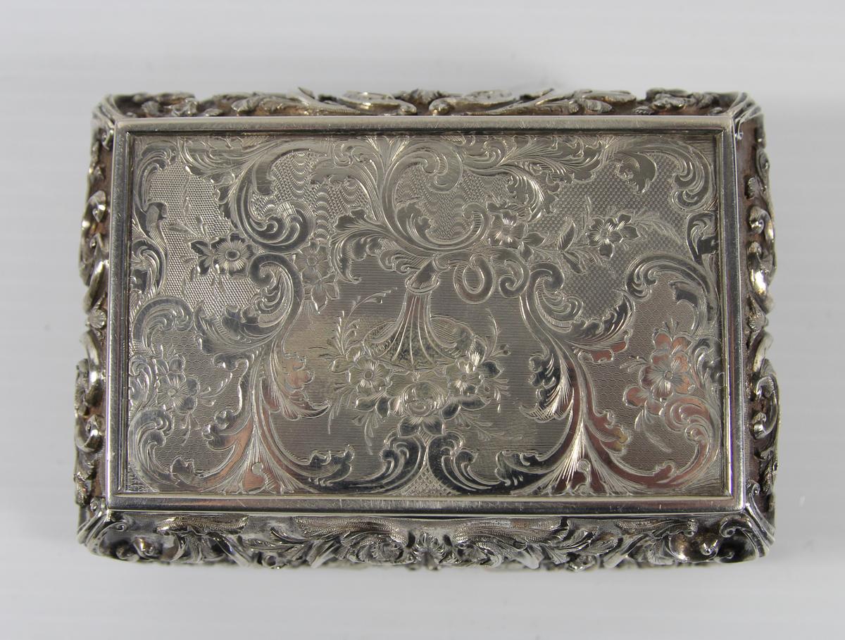 Silver Snuff Box - Centre for Gold Rush Collections