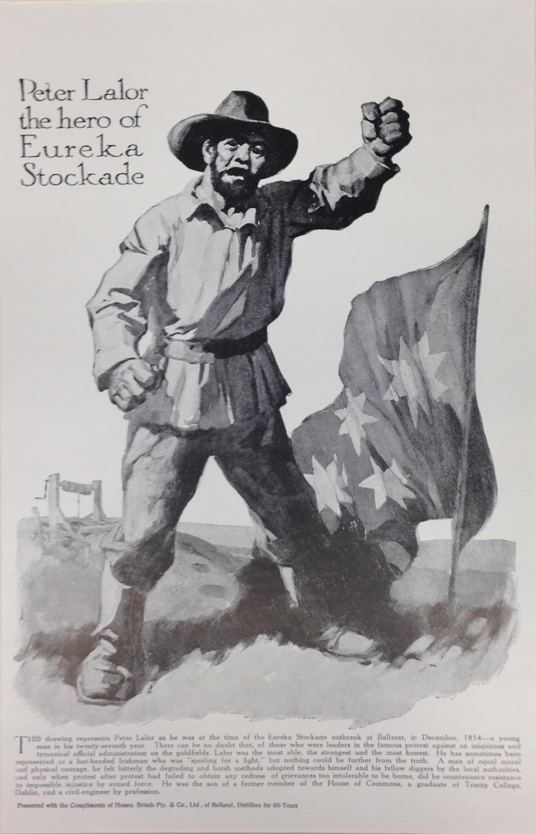 Peter Lalor - The Hero Of Eureka Stockade - Centre for Gold Rush ...