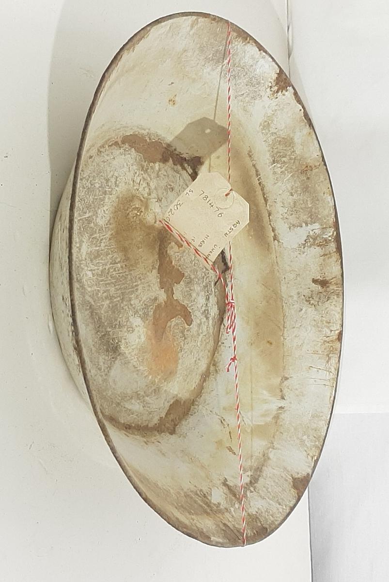 White Enamel Wash Basin - Centre for Gold Rush Collections