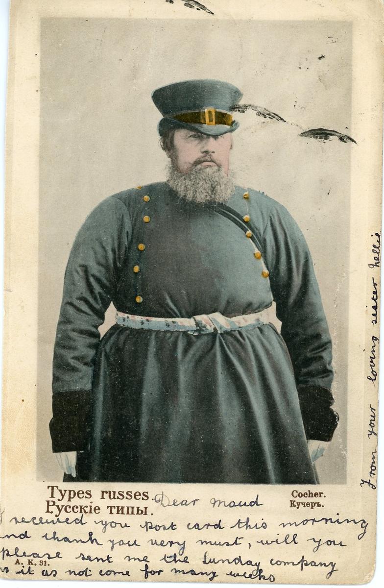 Postcard: Types Russes - Centre for Gold Rush Collections