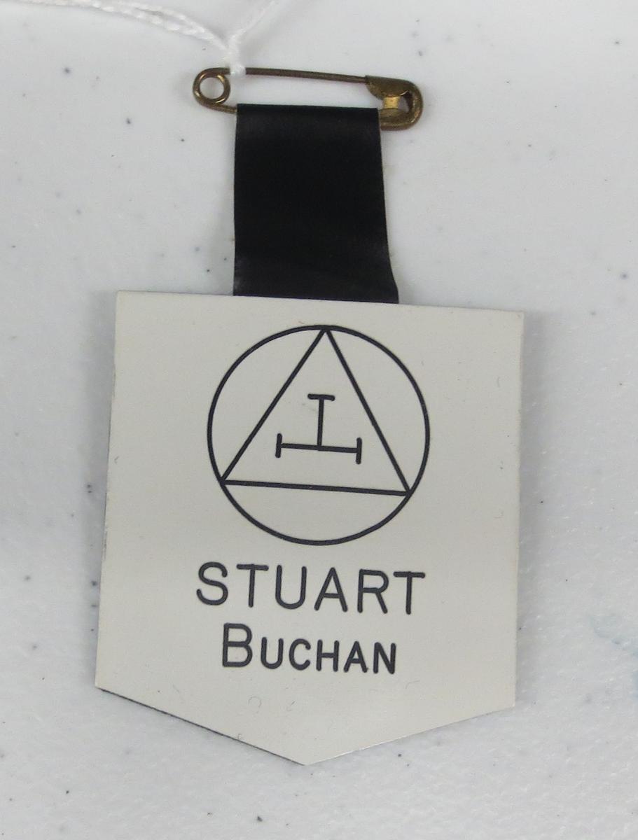 Masonic Name Tag - Centre for Gold Rush Collections