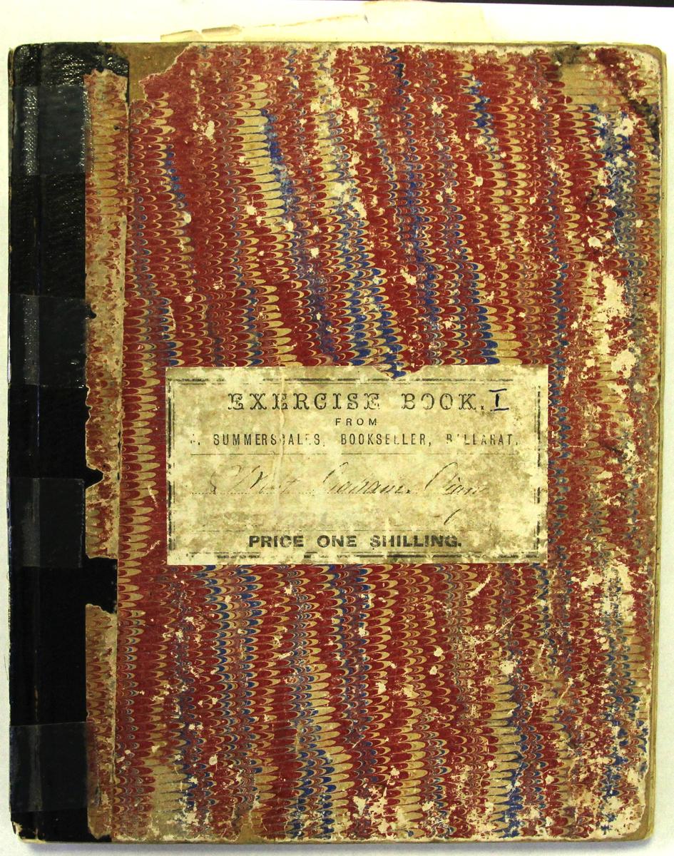 Diary: Robert Graham Diary Book 1 - Centre for Gold Rush Collections
