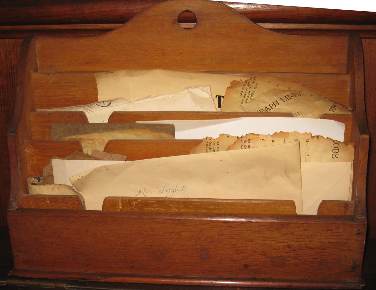 Letter Stand - Centre for Gold Rush Collections